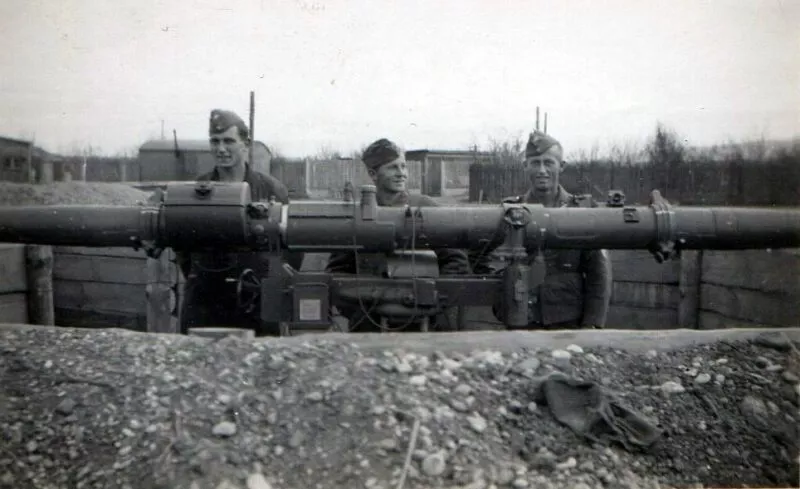 Einsatz der schweren Flak - Weltkrieg2