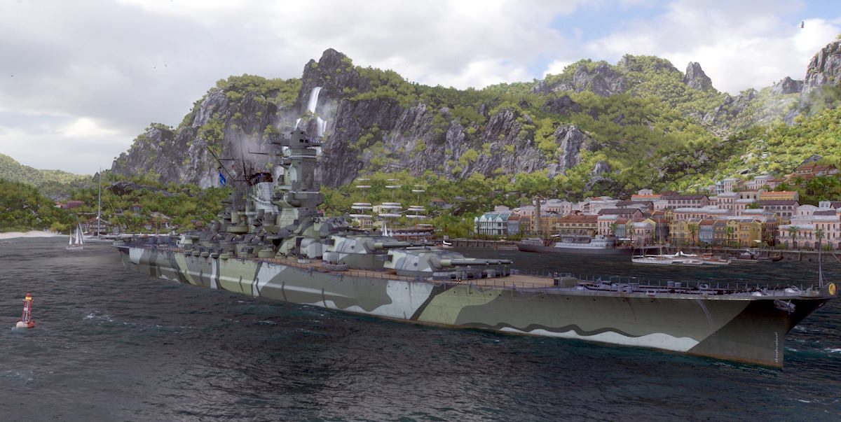 Schlachtschiff Yamato - Weltkrieg2